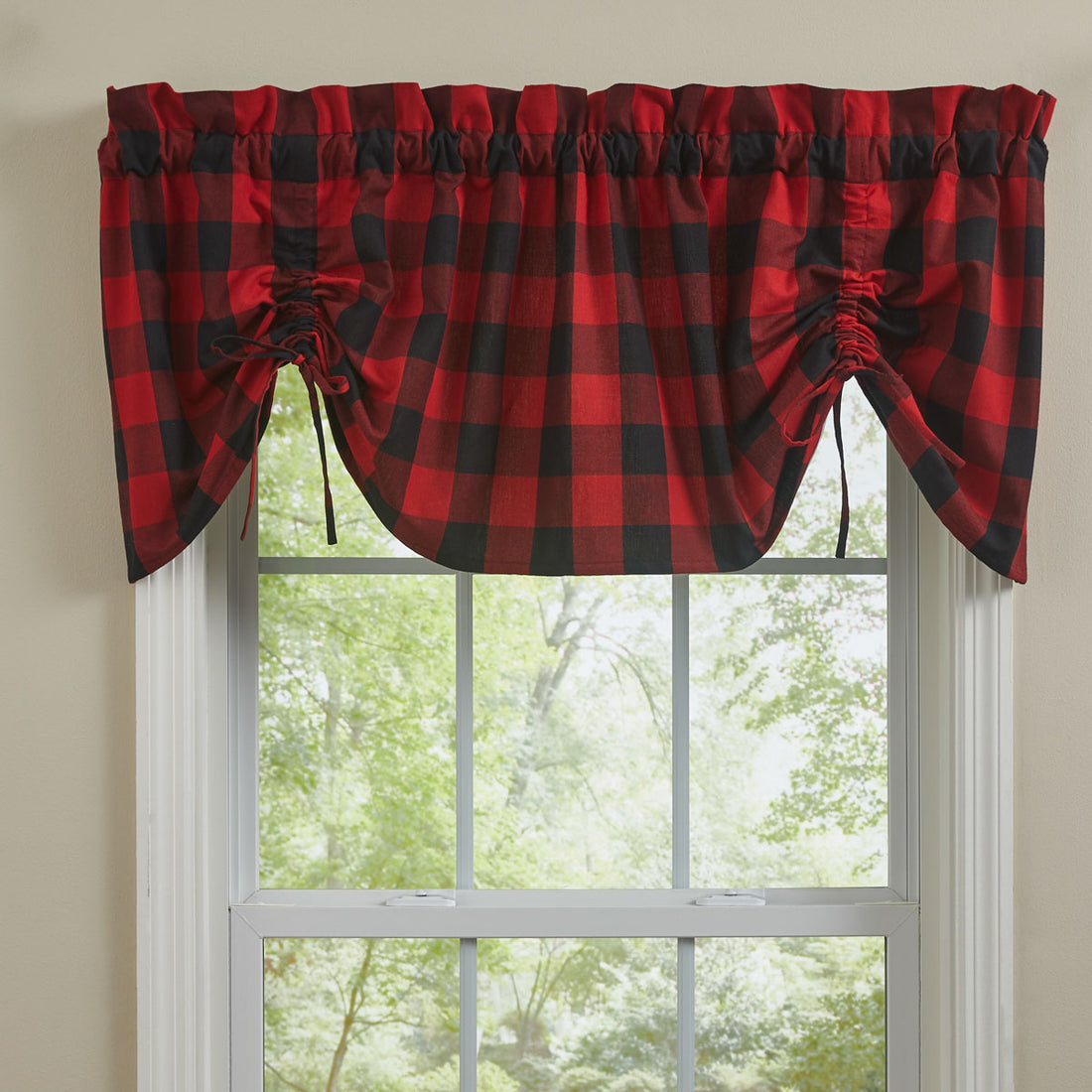 Buffalo Check Farmhouse Valance – Patch Creek
